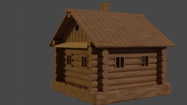 hut 3dprint 3D Print Model in Other 3DExport