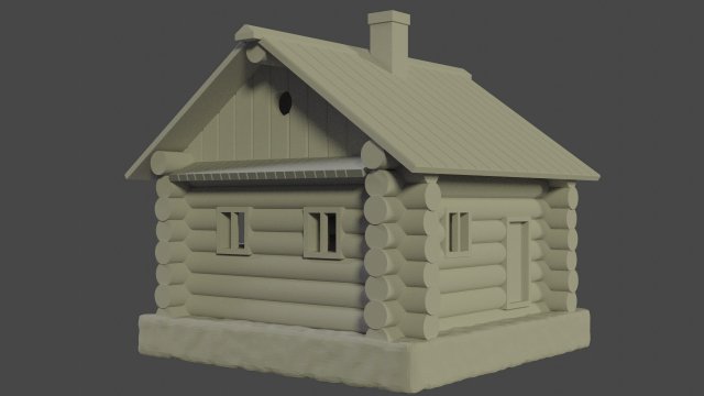 hut 3dprint 3D Print Model in Other 3DExport