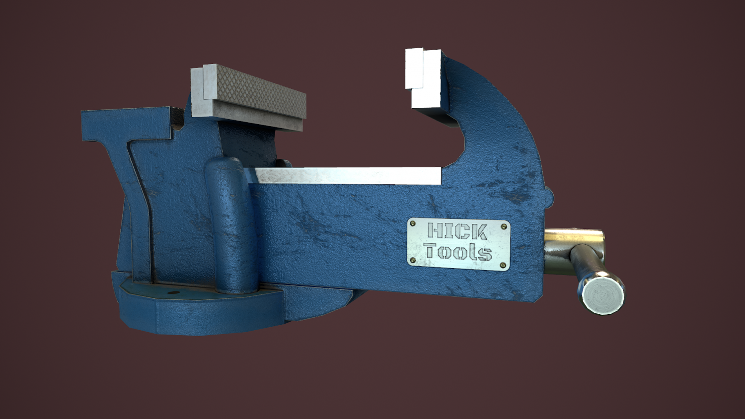 Bench Vice 3D Model in Tools 3DExport