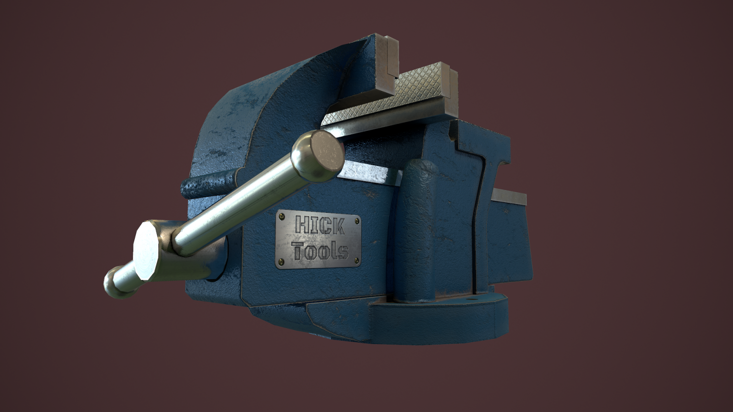Bench Vice 3D Model in Tools 3DExport