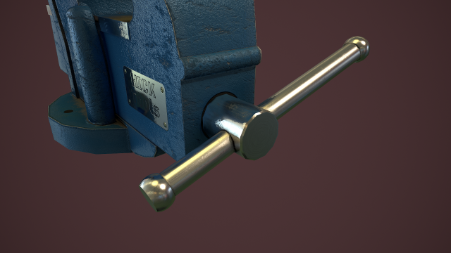 bench vice 3D Model in Tools 3DExport