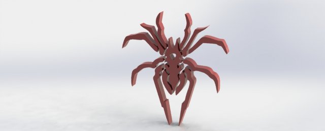 spider medallion 3D Print Model in Other 3DExport
