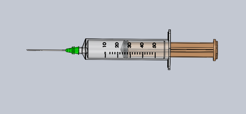 injection 3D Model in Medical Equipment 3DExport