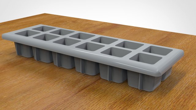 ice tray 3D Model in Cookware Tools 3DExport