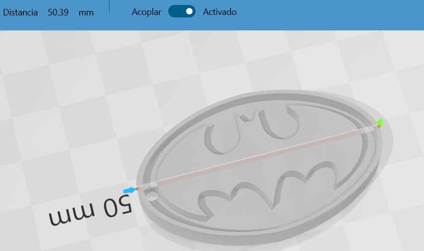 batman keychain 3D Print Model in Keychains 3DExport