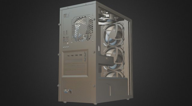 gaming pc 3D Model in Computer 3DExport