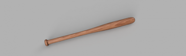Baseball bats 3D Print Model in Scans and Replicas 3DExport