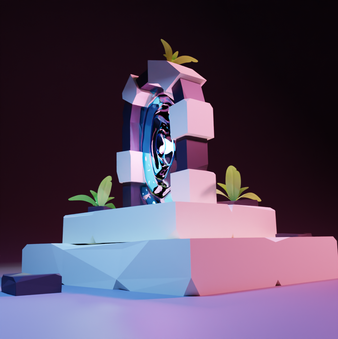 Portal 3D Model in Miscellaneous 3DExport