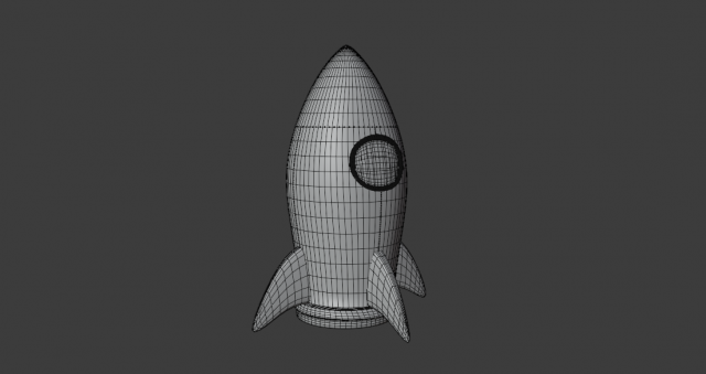 rocket ship 3D Model in Real Spacecraft 3DExport