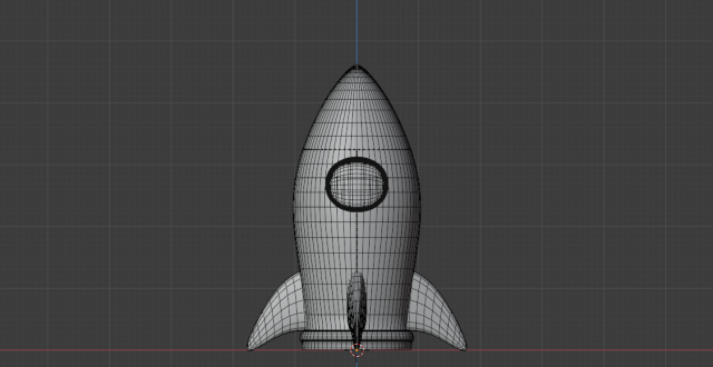 rocket ship 3D Model in Real Spacecraft 3DExport