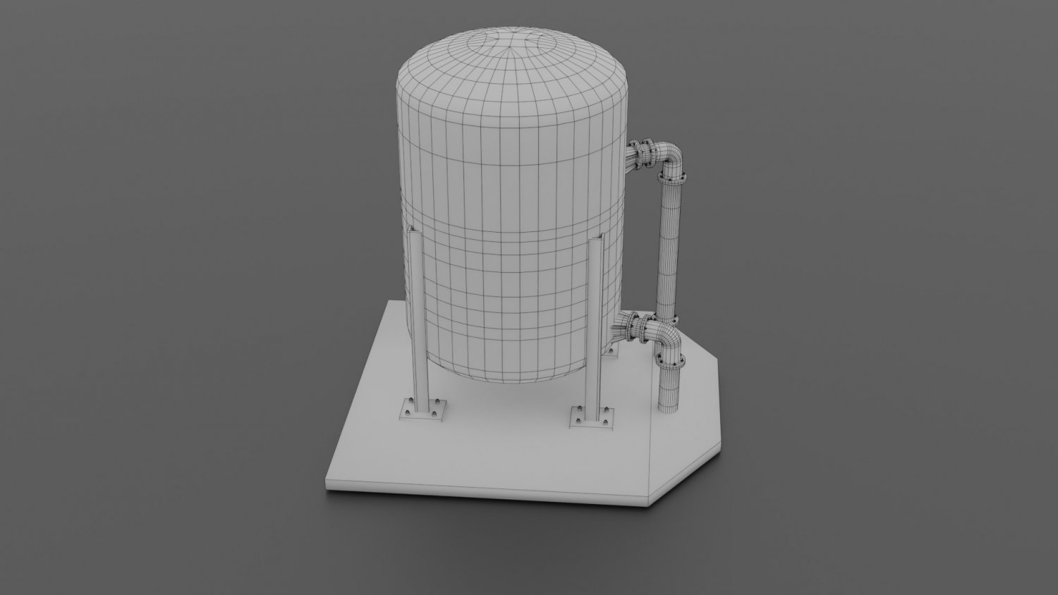 oil tank 3D Model in Shipping Containers 3DExport