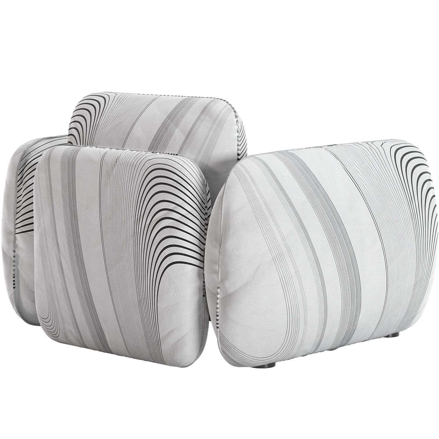 Baxter armchair 3D Models in Chair 3DExport