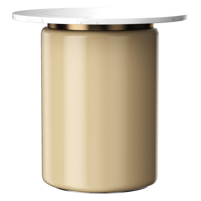 Tall Infinity Glass Side Table 3D Model in Table 3DExport