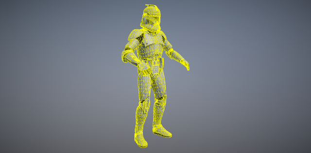 star wars clone trooper phase 1 3D Model in Man 3DExport