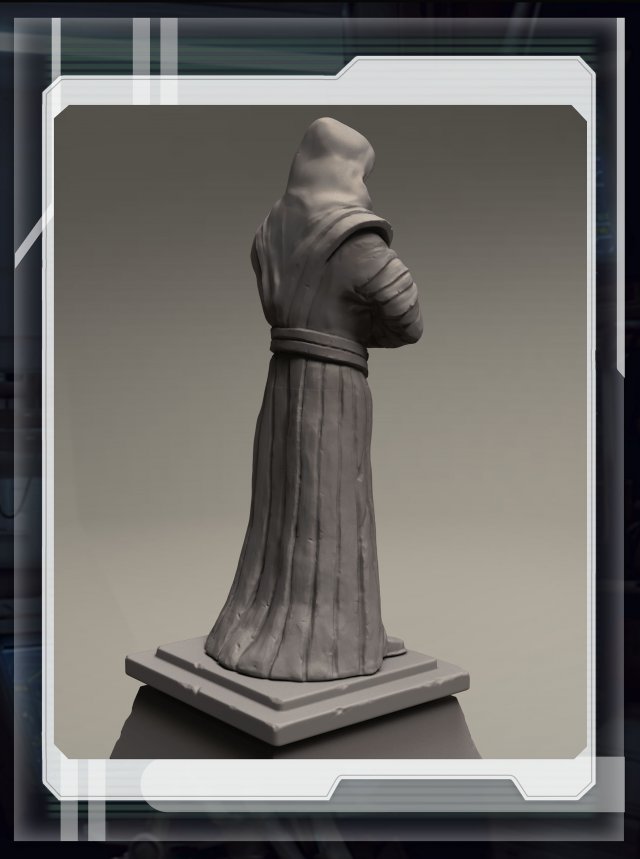 Star wars 3d printable jedi temple statue figurine 3D Print Model in ...