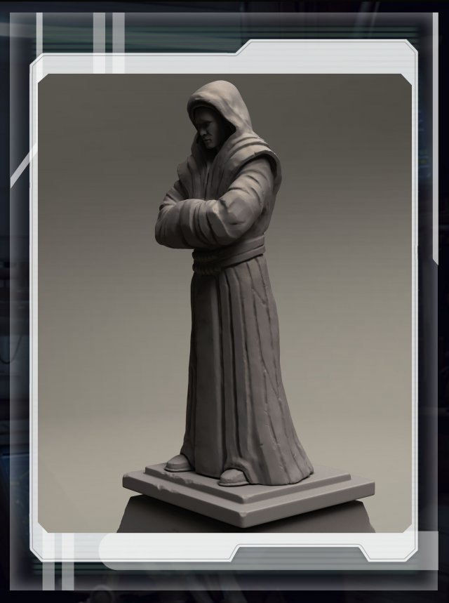 Star wars 3d printable jedi temple statue figurine 3D Print Model in ...
