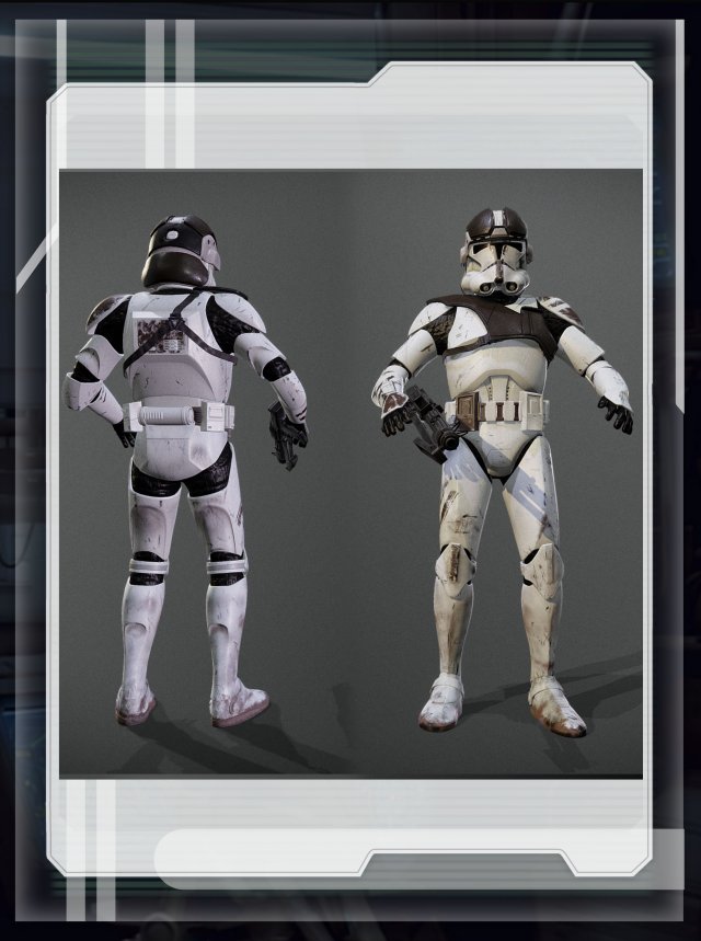 Clone Trooper Phase 2 At-Te Gunner Rigged Low Poly 3D Model in Other ...