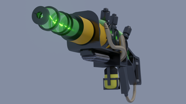 fallout 3 plasma rifle 3D Model in SCI-FI 3DExport