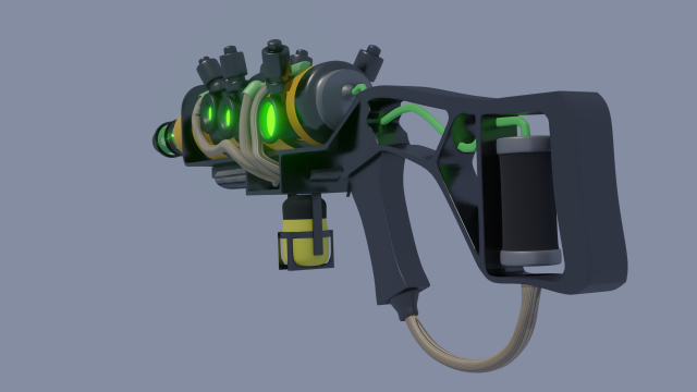 fallout 3 plasma rifle 3D Model in SCI-FI 3DExport