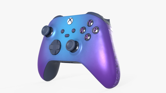Xbox Controller Stellar Shift 3D Model in Other 3DExport