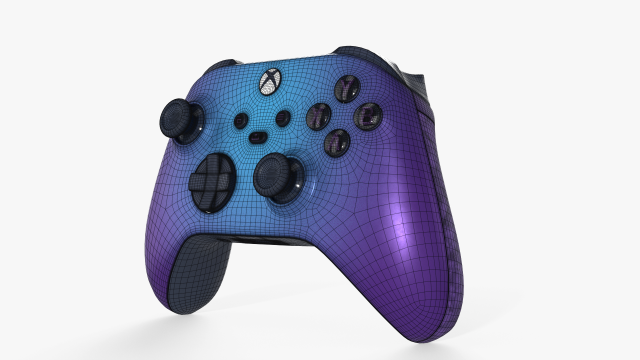 Xbox Controller Stellar Shift 3D Model in Other 3DExport
