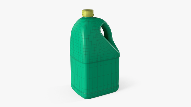 Gallon 3D Model in Parts 3DExport