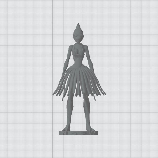 regularshowmargaretbeachstlrar 3D Print Model in Monsters & Creatures ...