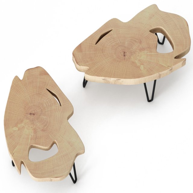 slab coffee tables 3D Model in Table 3DExport