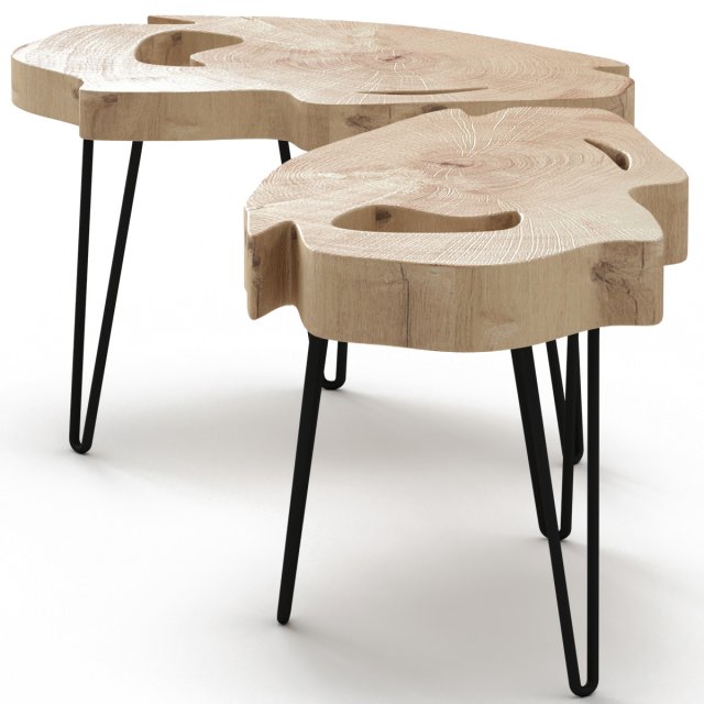 slab coffee tables 3D Model in Table 3DExport