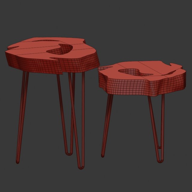slab coffee tables 3D Model in Table 3DExport
