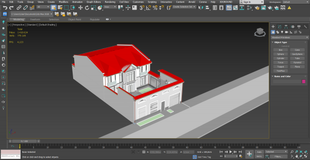 Classic Revit House 01 3D Model in Buildings 3DExport