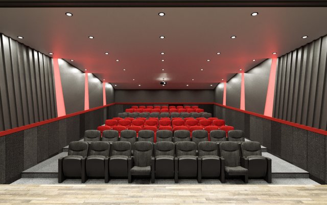 auditorium and theater hall design 3D Model in Other 3DExport