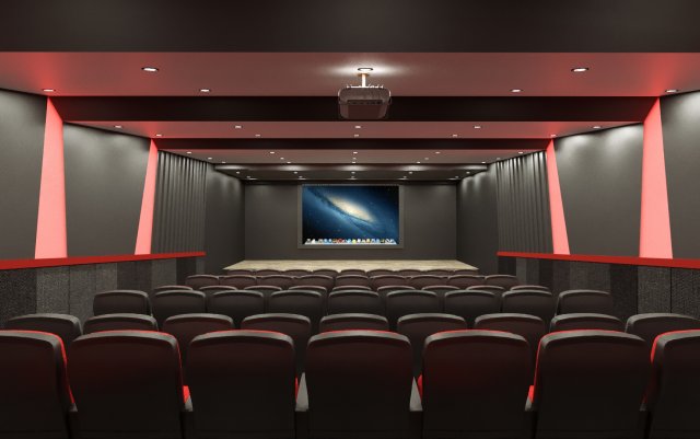 auditorium and theater hall design 3D Model in Other 3DExport