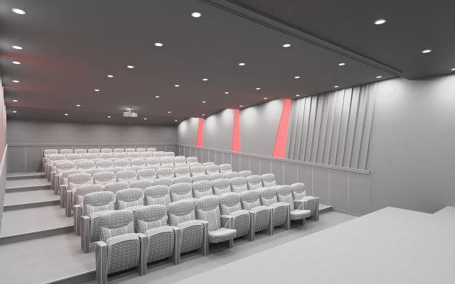 auditorium and theater hall design 3D Model in Other 3DExport