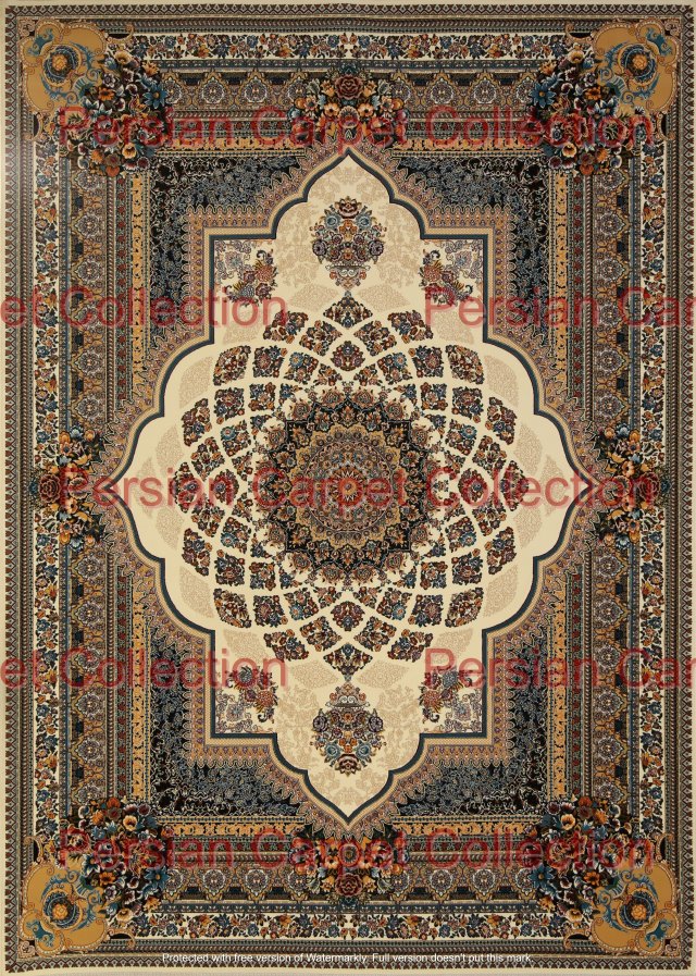Persian Carpet Collection-vol16-4k texture 3D Model in Other 3DExport