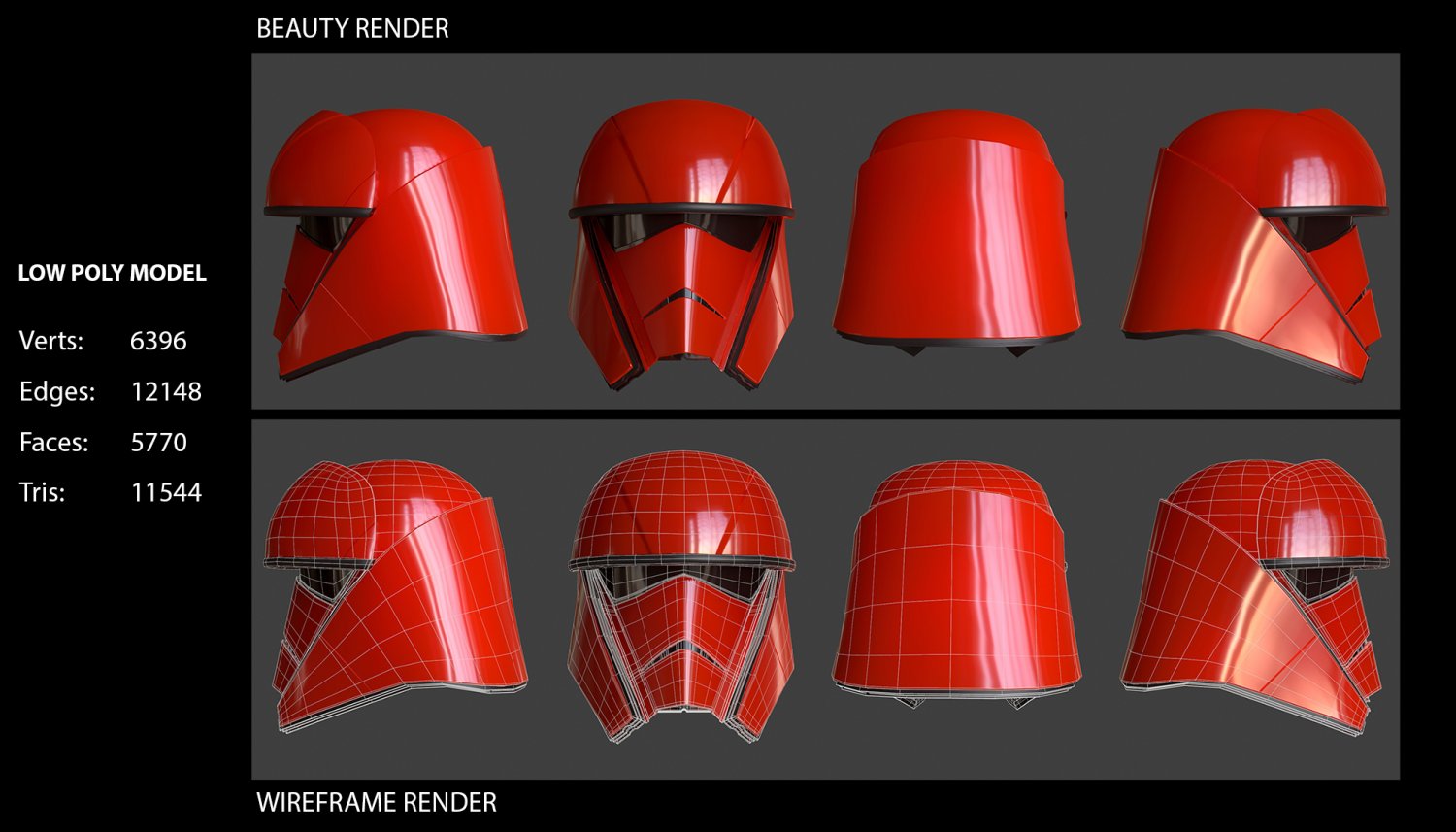 Sith Eternal Sovereign Protector Helmet from star wars 3D Model in ...