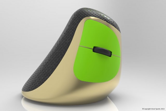Bluetooth Vertical mouse Free 3D Model in Computer 3DExport
