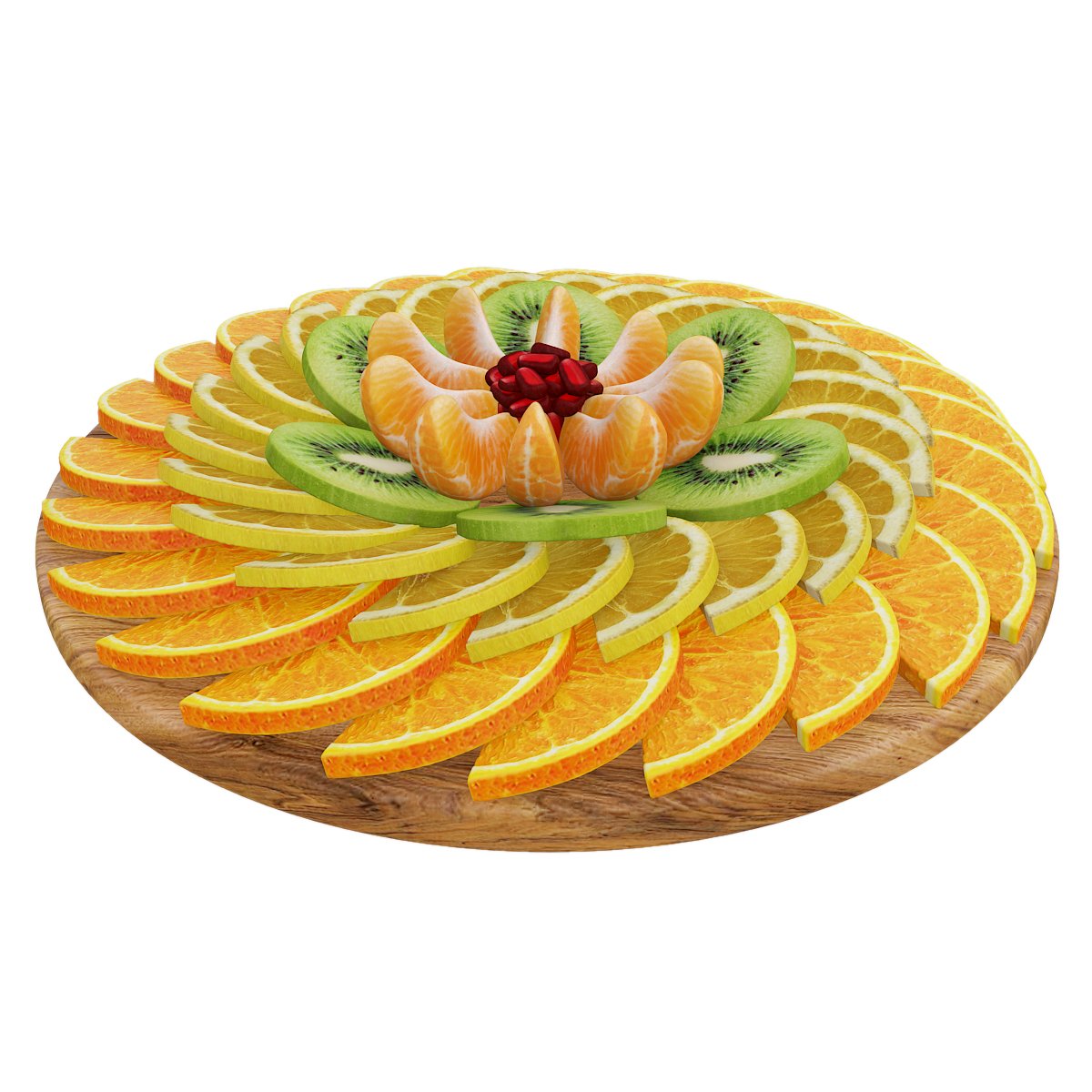 3d Fruit Plate