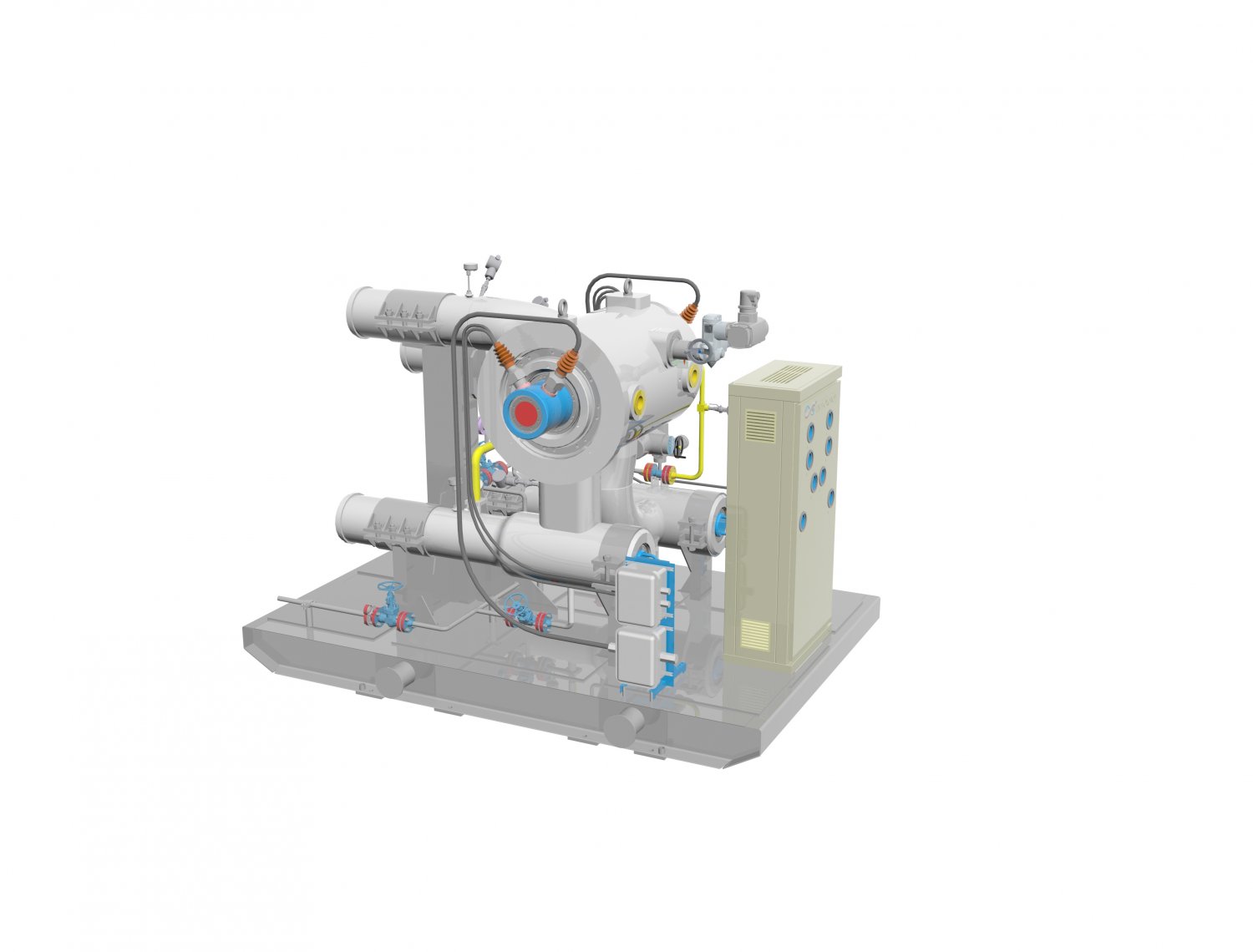 turbo expander 3D Model in Other 3DExport