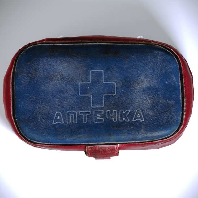 soviet first aid kit 3D Model in Medicines 3DExport