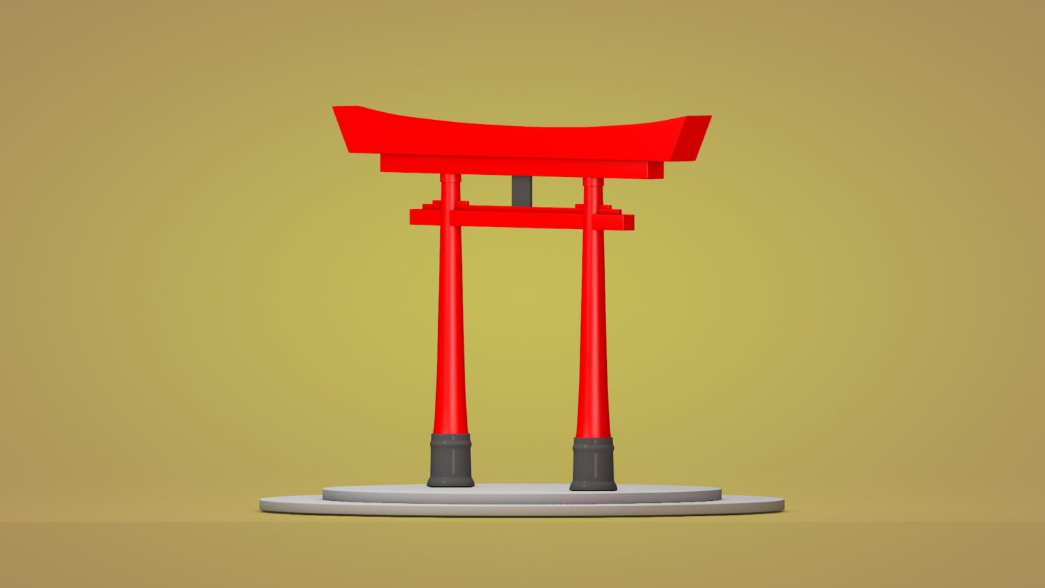 japanese torii gate 3D Models in Landmarks 3DExport