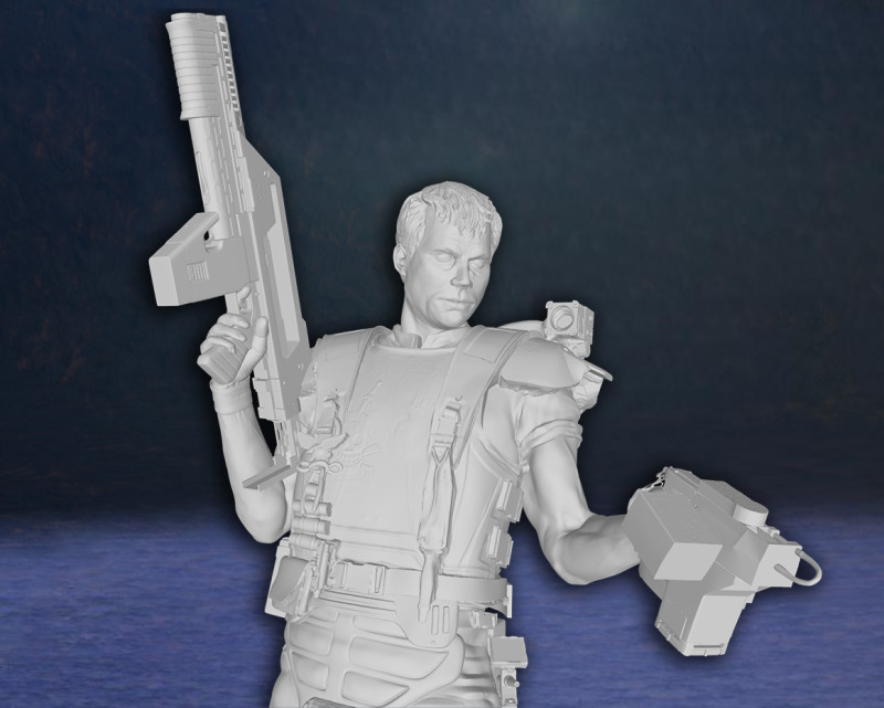 Alien Hudson Hicks Facehugger Ellen Ripley Newt Diorama Action Figures ...