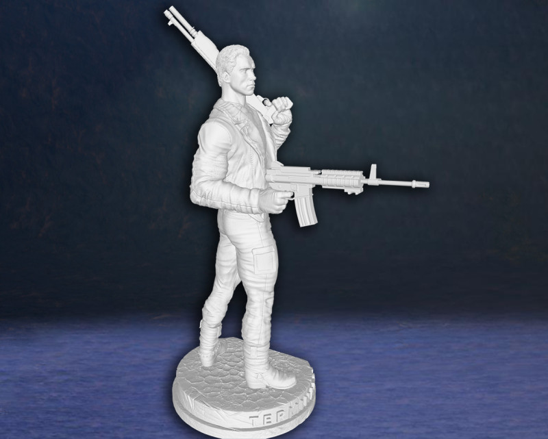 Terminator Arnold Schwarzenegger T-800 Endoskeleton Action Figures ...