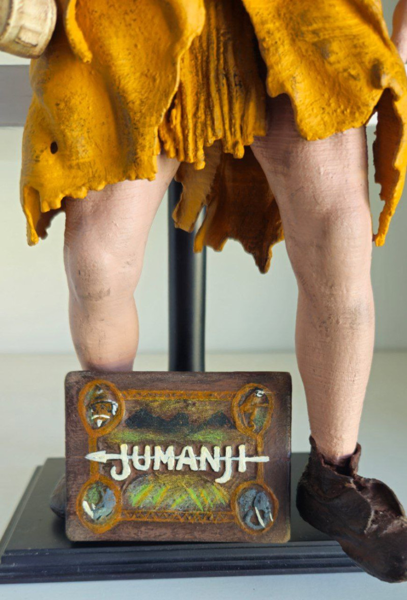 Jumanji Alan Parrish Robin Williams Smolder Bravestone Dwayne Johnson ...