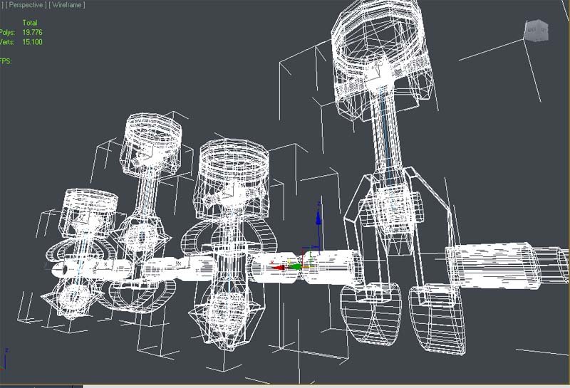piston 3D Models in Parts 3DExport
