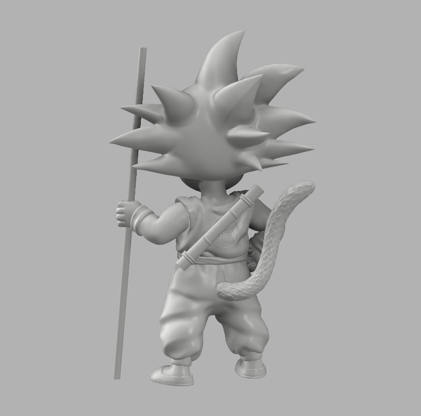 goku kid 3D Print Models in Sculpture 3DExport