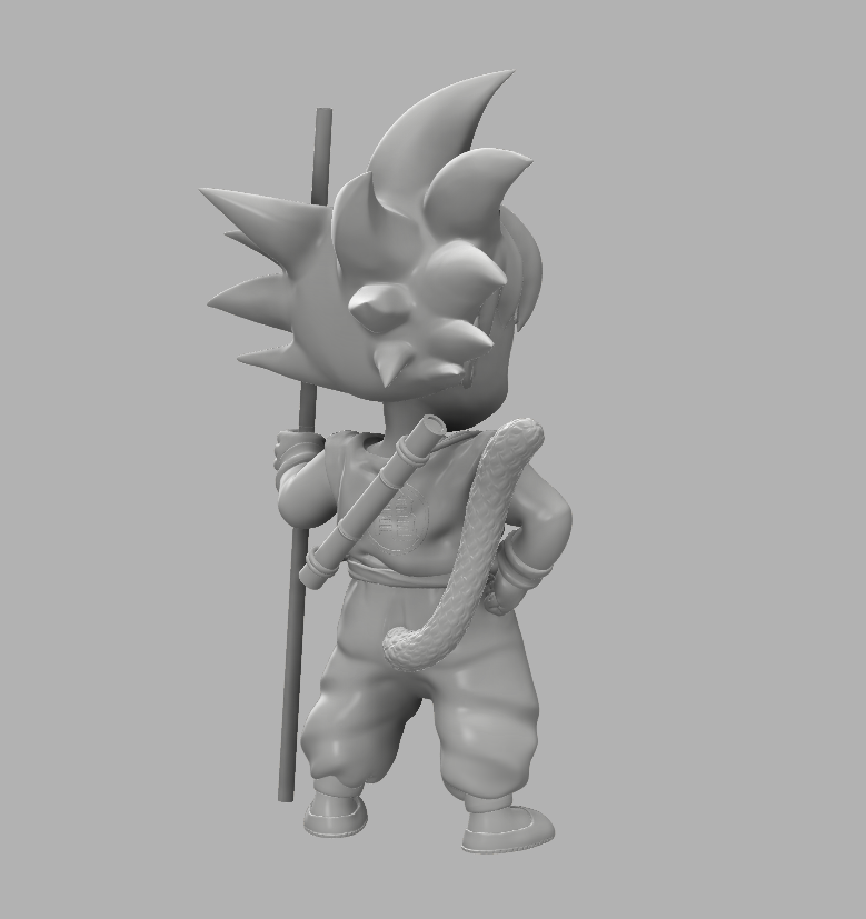 goku kid 3D Print Models in Sculpture 3DExport