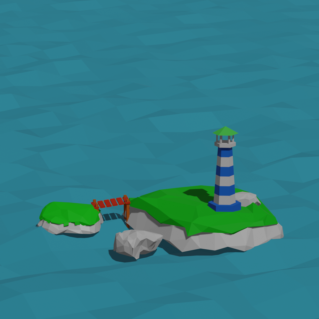 isle 3D Models in Landscapes 3DExport