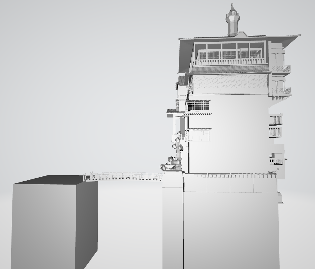 spirited away 3D Model in Landmarks 3DExport