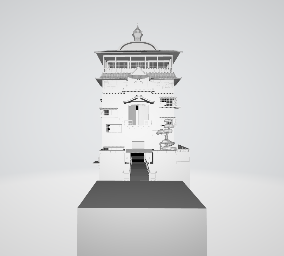 spirited away 3D Model in Landmarks 3DExport